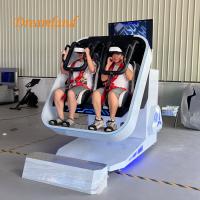 China Amusement park Virtual Reality 9D VR 360 Degree Rotating Roller Coaster VR Cinema Simulator for sale