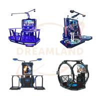 China Original source guangzhou virtual reality equipment vr simulator roller coaster 9d vr for game center for sale