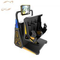 China Dreamland 9D VR Simulator 2 Seats Flight Roller Coaster 360 Rotation 3 DoF Motion Platform for sale