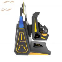 China Dreamland 9D VR Simulator 2 Seats Flight Roller Coaster 360 Rotation 3 DoF Motion Platform for sale