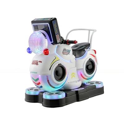 China Dreamland Coin Operated Kiddie Ride Motorcycle MP5 Children Swing Game Machine 85x51x96cm 100W for sale