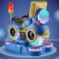 China Dreamland Coin Operated Kiddie Ride Motorcycle MP5 Children Swing Game Machine 85x51x96cm 100W for sale