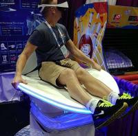 China 7D 9D VR Slide Roller Coaster Skiing Simulator 110V 220V Indoor Amusement Park Equipment for sale