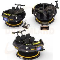 China Dreamland 9D VR Motion Simulator 5-Seat UFO Battleship Cinema 220V 600kg for sale