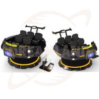 China Dreamland 9D VR Motion Simulator 5-Seat UFO Battleship Cinema 220V 600kg for sale