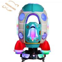 China Dreamland Coin Operated Children Rotating Kiddie Ride Spacecraft Game Machine 108x106x181cm 100W for sale