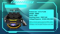 China Dreamland 9D VR Simulator UFO Game Machine 360 Degree Dynamic Rotating Platform 200kg Capacity 420cm for sale