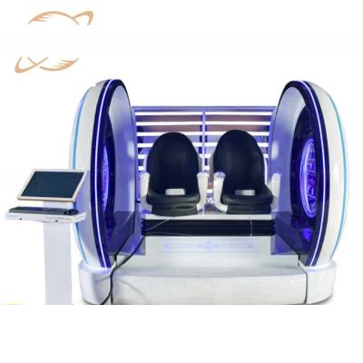 China 9D VR Egg Chair Cinema 2 Players 240x220x200cm 110V 220V 380V for Shopping Mall for sale