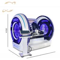 China 9D VR Egg Chair Cinema 2 Players 240x220x200cm 110V 220V 380V for Shopping Mall for sale