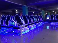 China Dreamland 9D VR Roller Coaster Game Machine Double Player Luxury Egg Chair 200kg Capacity for sale