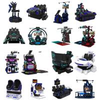 China Dreamland 9D VR Roller Coaster Game Machine Double Player Luxury Egg Chair 200kg Capacity for sale