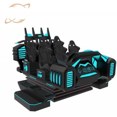 China 9D VR Cinema 6 Seats Motion Simulator Arcade Machine with 150+ VR Movies 330x225x220cm for sale