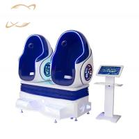 China Dreamland 9D VR Egg Cinema 2 Seats Simulator 205x110x200cm 200kg Capacity for sale