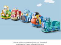 China Coin Operated MP5 Fire Truck Kiddie Ride 70x88x110cm Fiberglass Arcade Machine for Game Centers for sale