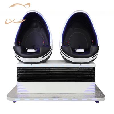 China 9D VR Cinema Chair Motion Simulator Two Player 205x110x200cm 110V 220V 380V for sale