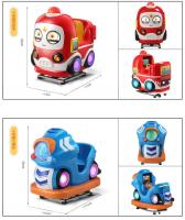 China Coin Operated MP5 Kiddie Ride Fire Truck Kids Video Game Machine 100W 70kg for sale