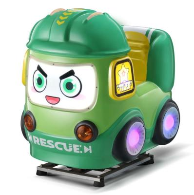 China Dreamland MP5 DIDI Fire Truck Coin Operated Kiddie Ride 91x70x92cm 100W for Game Center for sale