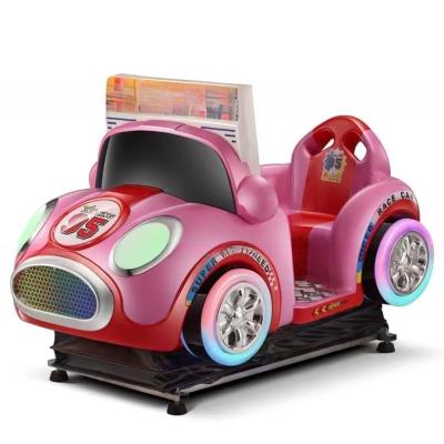 China Dreamland Coin Operated 3D Interactive Karting Car Kiddie Ride 147x80x100cm 100W for Arcade for sale