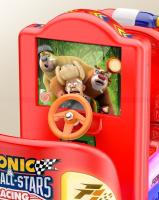 China Dreamland Coin Operated Double Kids Motorcycle Ride 125x65x88cm 80kg for Game Room for sale