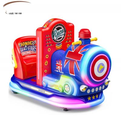 China Dreamland Kids Kiddie Ride Coin Operated Rocking Machine 125x65x88cm with HD Screen and Lights for sale