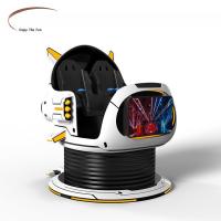 China 9D VR Simulator Double Player Coin Operated VR Roller Coaster 190x195x220cm 600kg for sale
