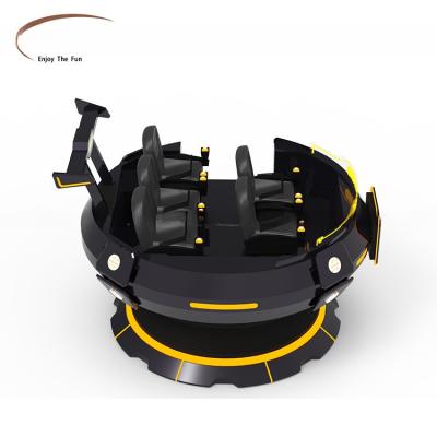 China Dreamland 360 VR UFO 5-Player 9D Cinema VR Roller Coaster Simulator 360 Degree Rotation 110V/220V/380V for sale