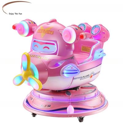 China Coin Operated Kiddie Ride MP5 Kids Helicopter 100W 123x110x80cm for Game Centers for sale