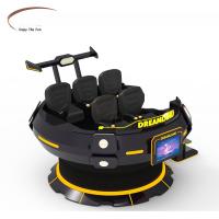 China Dreamland 9D VR Spaceship 360 Degree Electric Motion Cinema 5 Seats 420x370x240cm for sale