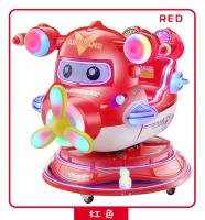 China Coin Operated Kiddie Ride Helicopter 123x110x80cm 100W for Amusement Center for sale