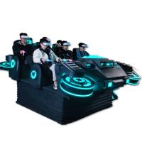 China Dreamland 9D VR Simulator 6 Seats Dark Space Cinema 330x225x220cm 110V/220V/380V for sale