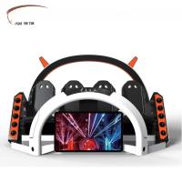 China 4 Player 9D VR Cinema Equipment 250cm 270cm 260cm Panda Adventure for sale