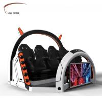 China 4 Player 9D VR Cinema Equipment 250cm 270cm 260cm Panda Adventure for sale