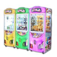 China Crazy Toy 2 Claw Machine 90x80x200 cm Coin Operated Arcade Game with CE Certification for sale