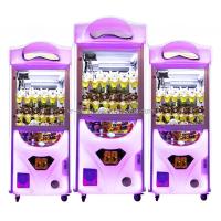 China Crazy Toy 2 Claw Machine 90x80x200 cm Coin Operated Arcade Game with CE Certification for sale