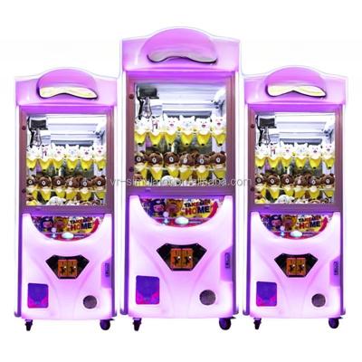 China Crazy Toy 2 Doll Crane Machine 90×80×200 cm Commercial Game Center Equipment with CE Certification for sale