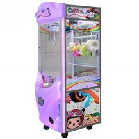 China Crazy Toy 2 Claw Machine 90x80x200 cm Coin Operated Arcade Game with CE Certification for sale