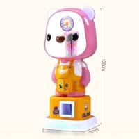 China 2022 Cute Bear Capsule Lollipop Vending Machine 65×54×138cm 220V Coin Operated for Game Zones for sale