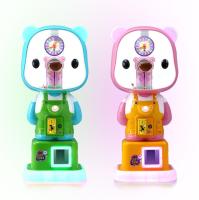 China 2022 Cute Bear Capsule Lollipop Vending Machine 65×54×138cm 220V Coin Operated for Game Zones for sale