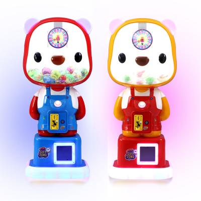 China Dreamland Bear Gashapon Vending Machine 65×54×138cm 30kg Coin Operated Kids Toy Dispenser for sale