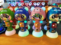 China Coin Operated Capsule Toy Vending Machine 65x54x138cm 220V for Kids Entertainment for sale