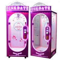 China Commercial Transparent Glass Claw Machine 90x80x200cm CE Certified Prize Crane Arcade for sale