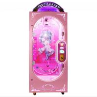China Commercial Transparent Glass Claw Crane Machine 90x80x200 cm CE Certified for Mall for sale