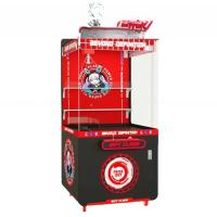 China Coin Operated Transparent Doll Machine 800x860x2200mm CE Certified Claw Crane for sale