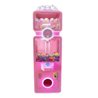 China Prize Capsule Gashapon Machine 58x55x190CM CE Certified Pink Green Toy for Malls for sale