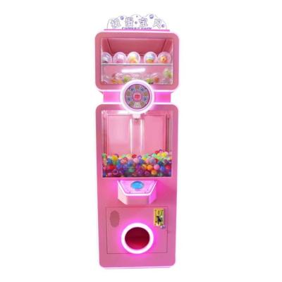China Prize Capsule Gashapon Machine 58x55x190CM CE Certified Pink Green Toy for Malls for sale