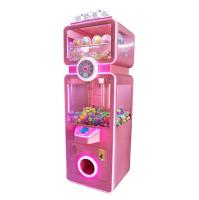 China Prize Capsule Gashapon Machine 58x55x190CM CE Certified Pink Green Toy for Malls for sale