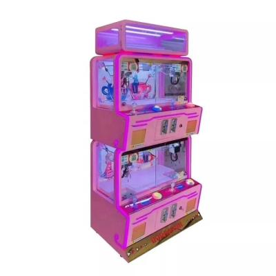 China Coin Operated Plush Crane Machine 60KG 4P Toy Claw Machine with CE Certificate for sale