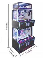 China Coin Operated Plush Crane Machine 60KG 4P Toy Claw Machine with CE Certificate for sale
