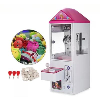 China Dreamland Coin Operated Mini Plush Doll Claw Machine 31x31x88cm CE Certified for sale