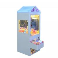 China Dreamland Coin Operated Mini Plush Doll Claw Machine 31x31x88cm CE Certified for sale